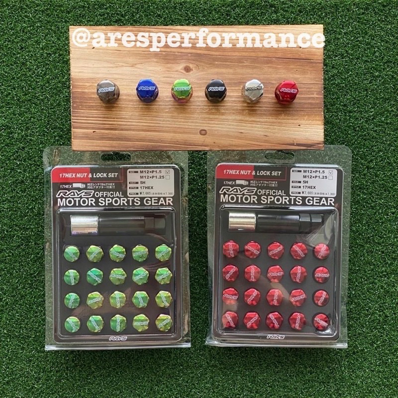 RAYS Nut VOLK racing Nut ( 32MM ) Racing Wheel BESI Long Short Metal ...