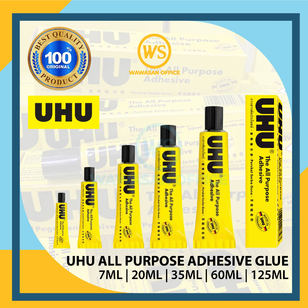 UHU All Purpose Adhesive / UHU Super Glue / UHU Glue / UHU Gam / Adhesive Glue 万能胶 (7ml / 20ml ...