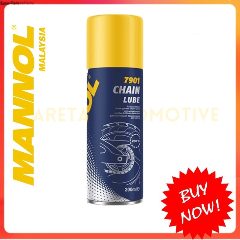 (MADE IN GERMANY) MANNOL CHAIN LUBE MN7901 (200ML) | Shopee Malaysia