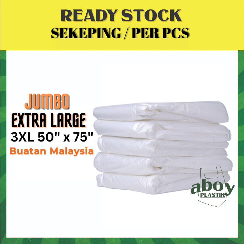 Superb Large l Jumbo Large Plastic Bag l Beg Plastik Tebal Besar/High ...