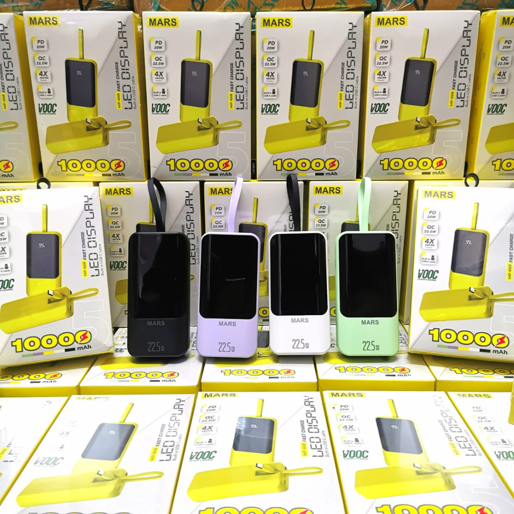 Mars Power Bank MP-668 PD 22.5w | Shopee Malaysia