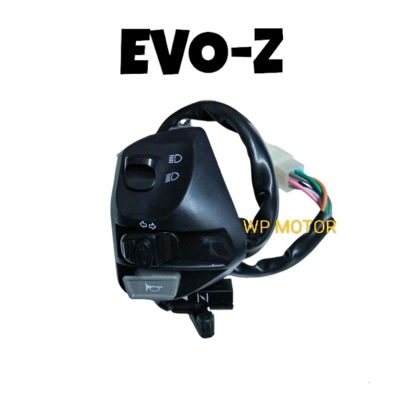 Demak EVO-Z/EvoZ Handle Switch L/H /Handle Switch Lampu Signal Horn Belah Kiri(A Class) | Shopee ...
