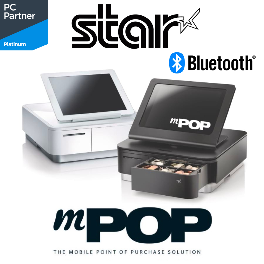 Star Micronics mPOP Receipt Printer Cash Drawer All in One iPad POS ...