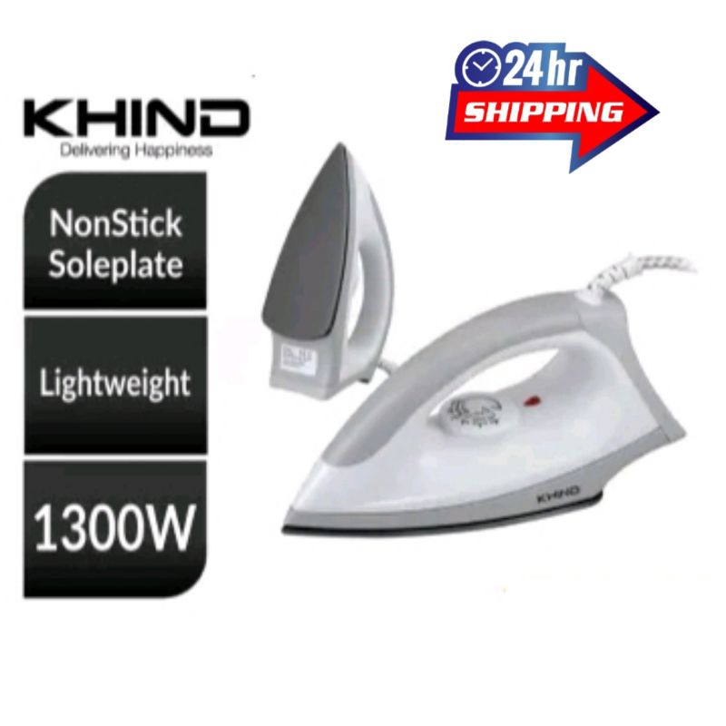 Khind Iron Light Iron Travel Iron Non Stick Dry Iron Electric Iron ...