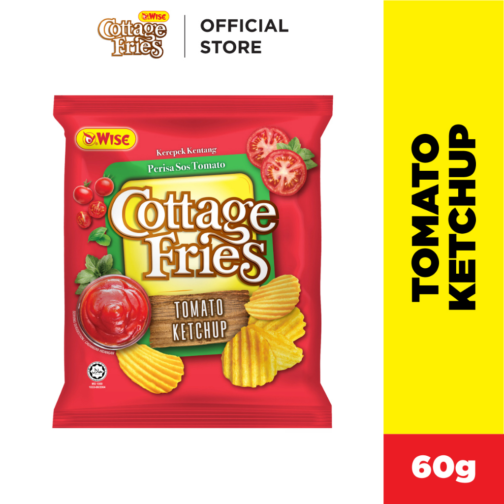 Cottage Fries Tomato (60g) | Shopee Malaysia