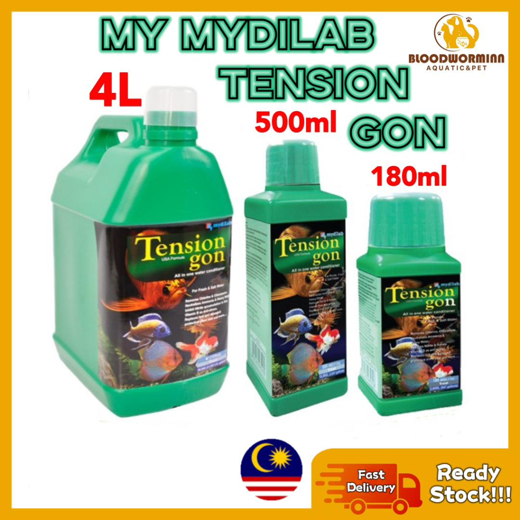 Tension Gon Mydilab 4L Anti-Chlorine/Water Conditioner/Protect fish ...
