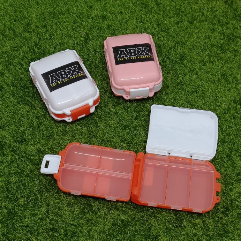 ABX MINI FOLDING TACKLE BOX 8 SPACE 100x60x30mm | Shopee Malaysia