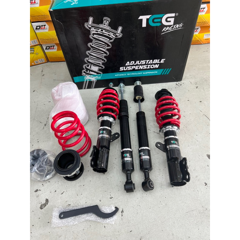 Nissan Almera 1.5 TEG RACING Adjustable Suspension Set Hi Low Body ...