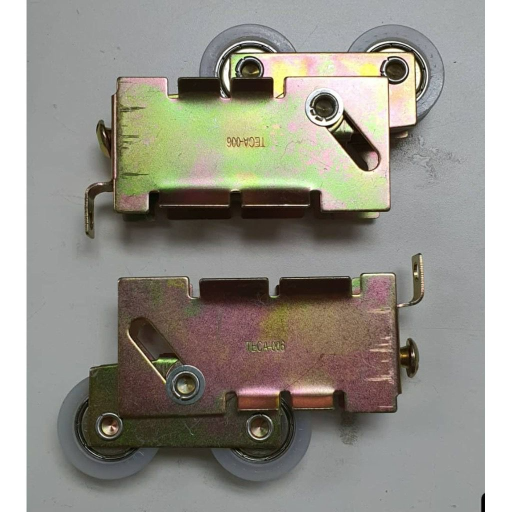 SLIDING DOOR DOUBLE ROLLER / YELLOW ZINC ROLLER / MALAYSIA BRAND ROLLER ...