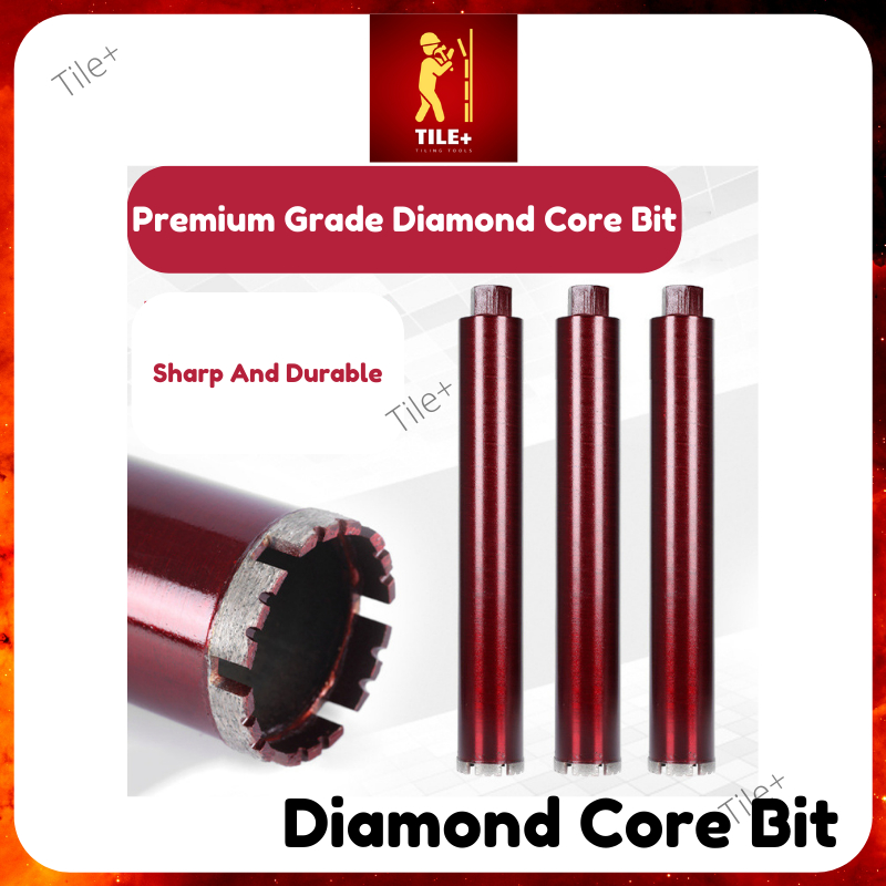 Tile+ Diamond Core Drill Bit Concrete Reinforced Hole Renovation 370mm ...