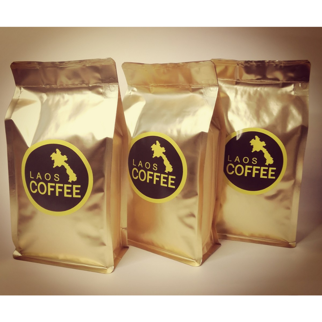 DELTA LAO COFFEE (500g X 3Pack Medium Roasted Beans) 1.5KG laos single ...