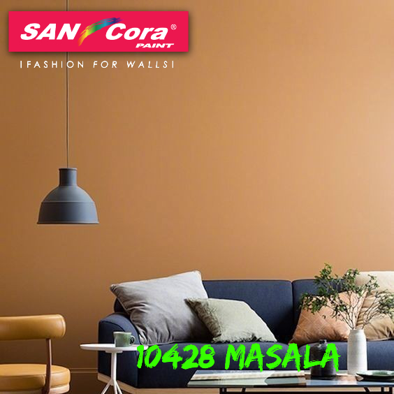 SINAR SANCORA 10428 MASALA 5 LITER I EMULSION Interior Exterior Wall Matt Paint Cat Dinding ...