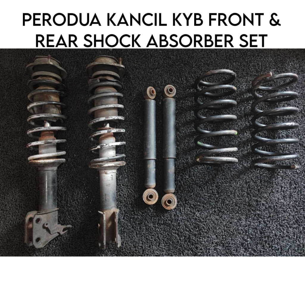 Perodua Kancil KYB Front & Rear Shock Absorber Set / Suspension Coil ...