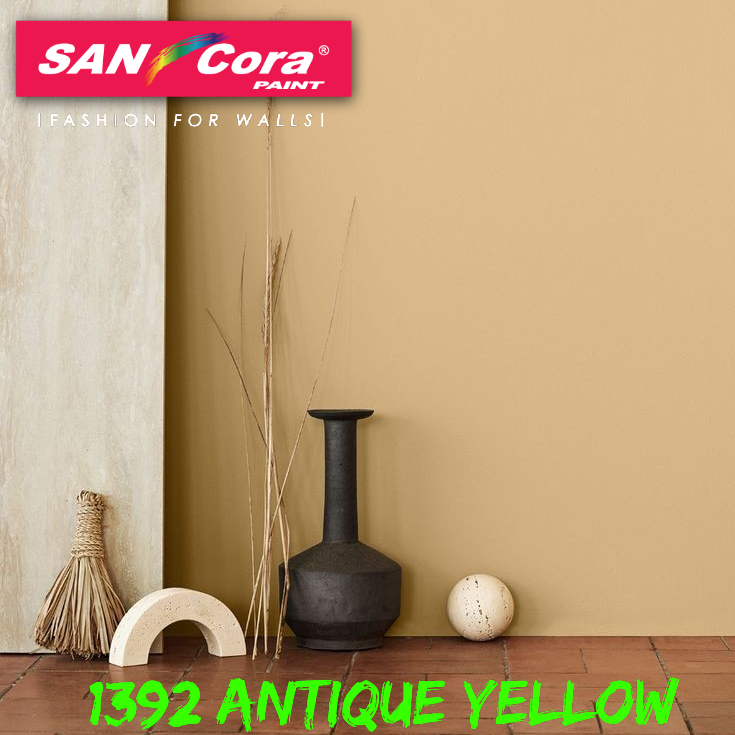 SINAR SANCORA 1392 ANTIQUE WHITE 5 LITER I EMULSION Interior Exterior Wall Matt Paint Cat ...