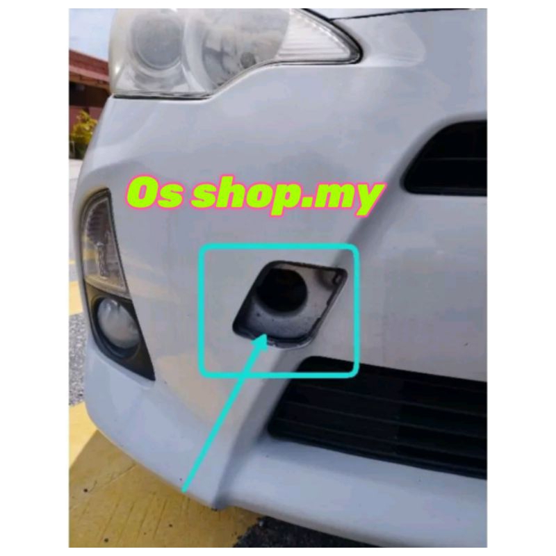 TOYOTA PRIUS C 1.5 NHP10 2012 - 2015 front bumper towing cover Hauling ...