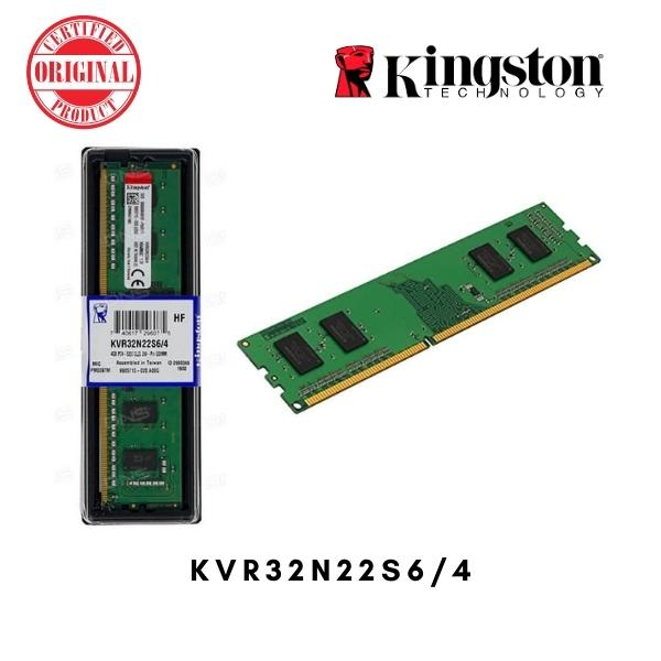 Kingston KVR32N22S8/16 KVR32N22S6/4 16GB 4GB DDR4 3200Mhz Memory Desktop RAM DIMM | Shopee Malaysia