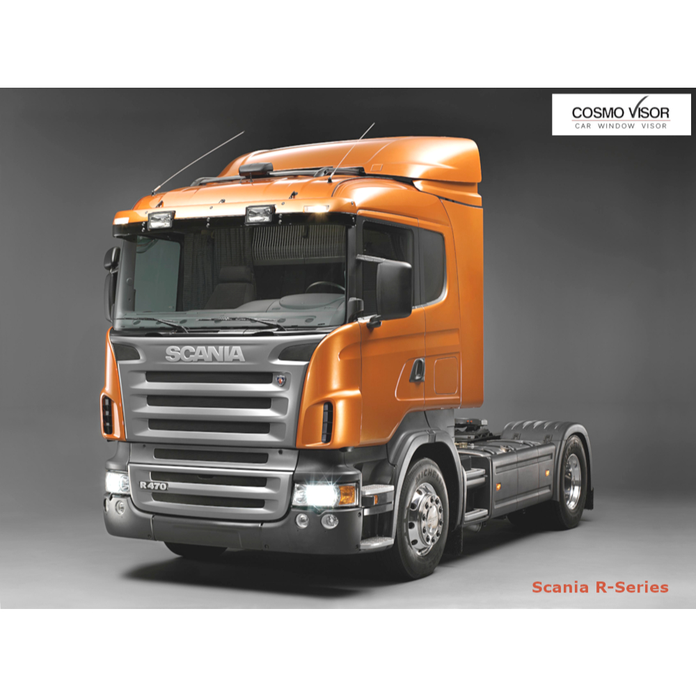 Scania Truck (Model - R, L, G, P) Door Visor / Window Vent Visor ...