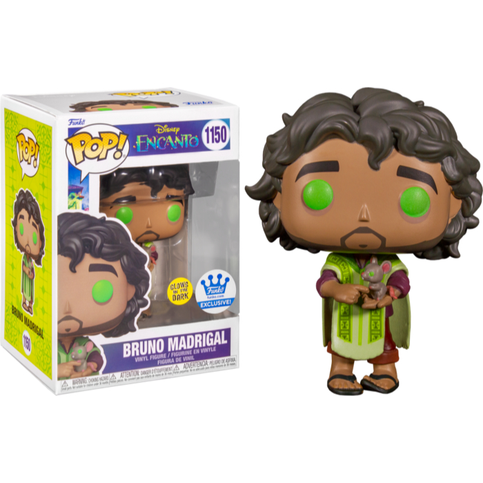 Funko Pop! Encanto (2021) - Bruno Madrigal Glow-in-the-Dark Pop! Vinyl ...