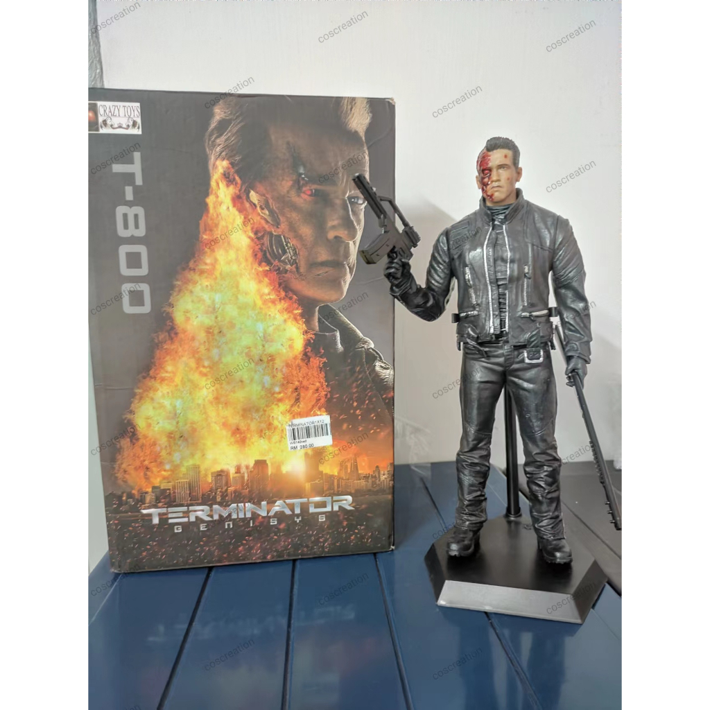READY STOCK!!! Second hand TERMINATOR GENISYS T-800 figures(box damaged ...