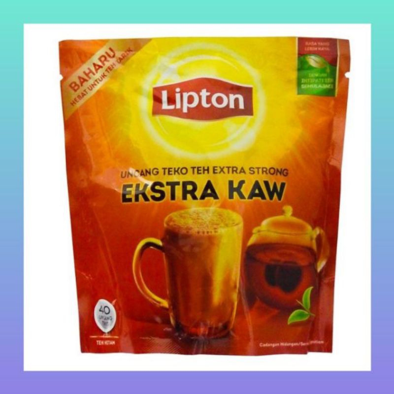 Lipton Uncang Teko Teh Extra Strong 40s | Shopee Malaysia