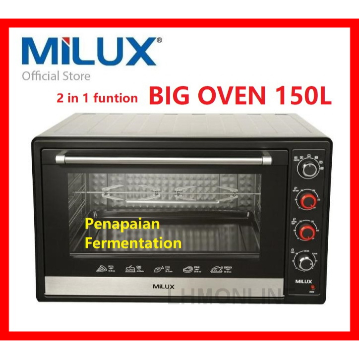 MILUX / MISTRAL / KHIND / CHELSTAR ELECTRIC OVEN KETUHAR 100L 120L ...