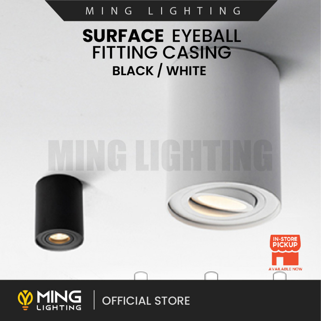 LED MR16 GU10 Eyeball Spotlight Surface Casing Round Ceiling Downlight ...
