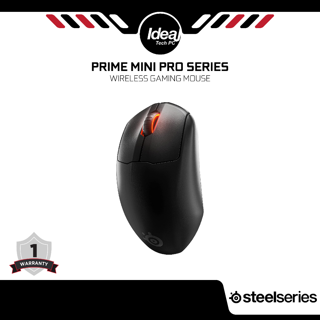 SteelSeries PRIME MINI | Pro Series Ultra Lightweight & Compact Wireless Gaming Mouse | Shopee ...