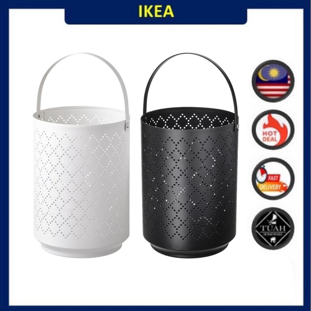 IKEA URSKILJA Lantern For Block Candle (22 cm) | Shopee Malaysia