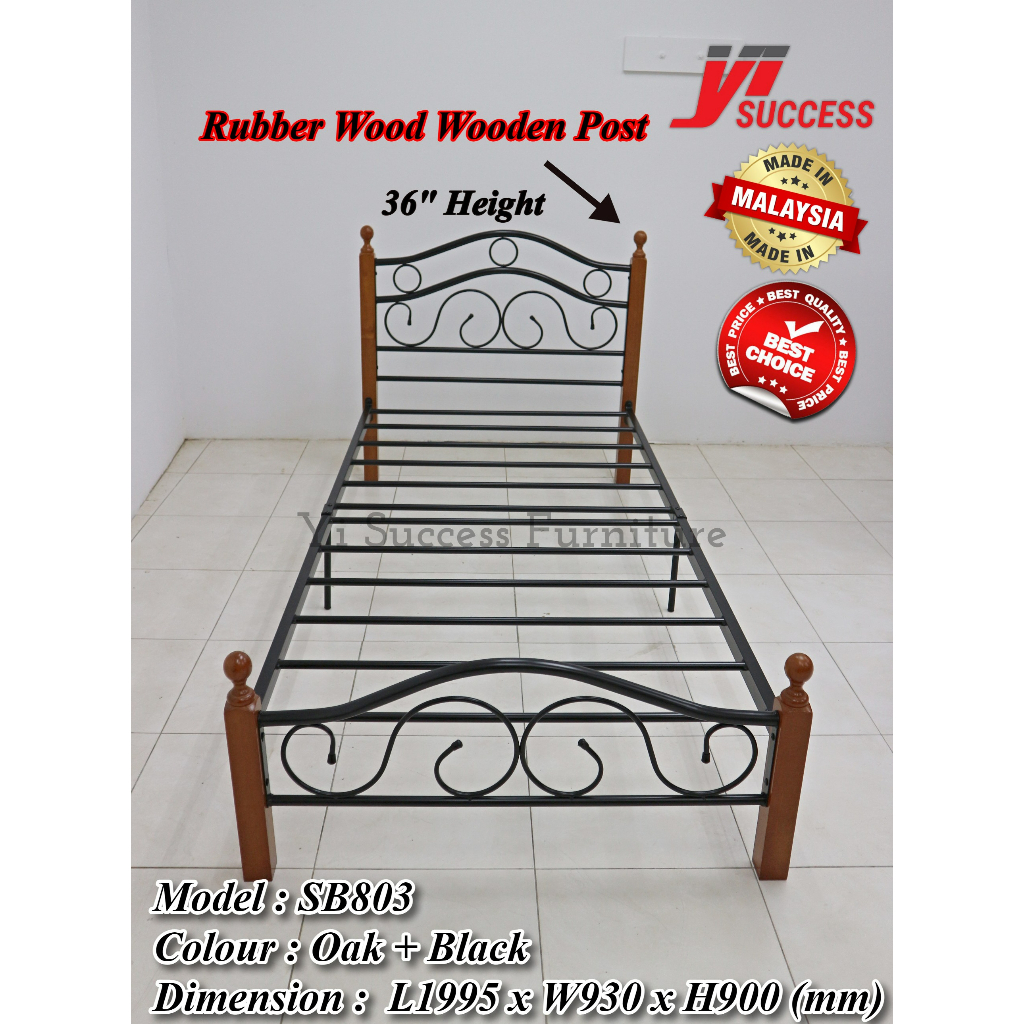 Yi Success Folding Single Bed Frame / Foldable Metal Bed Frame ...