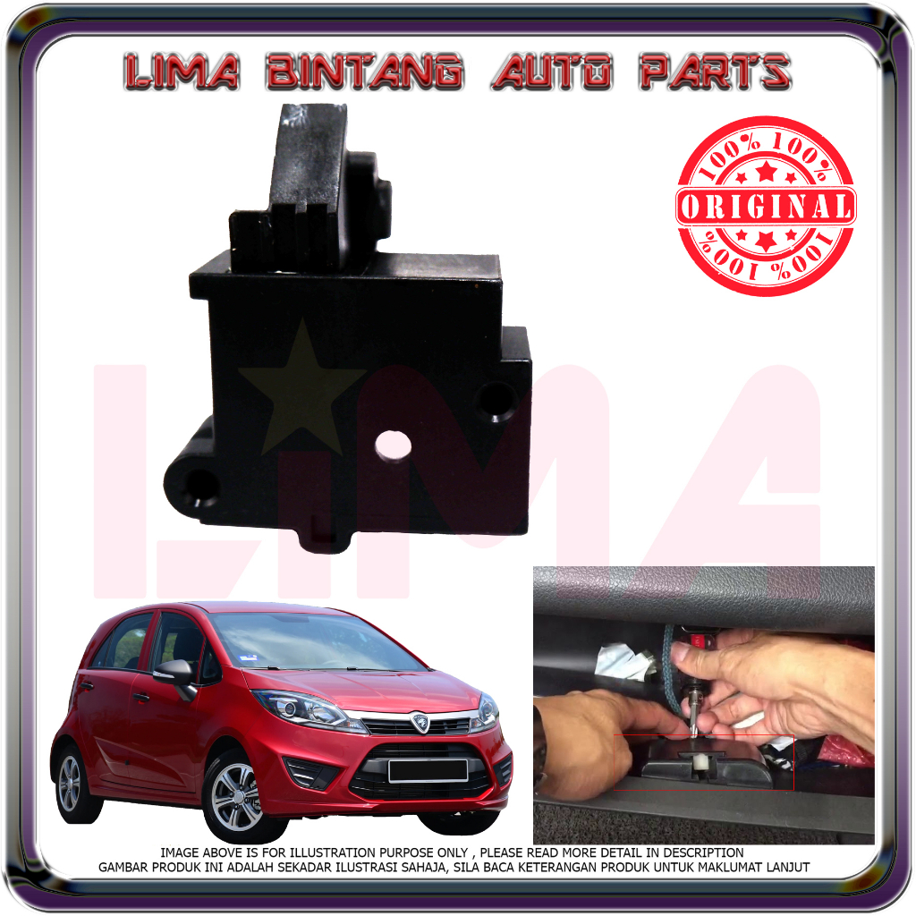 Proton Iriz Glove Box Lock *Original* | Shopee Malaysia