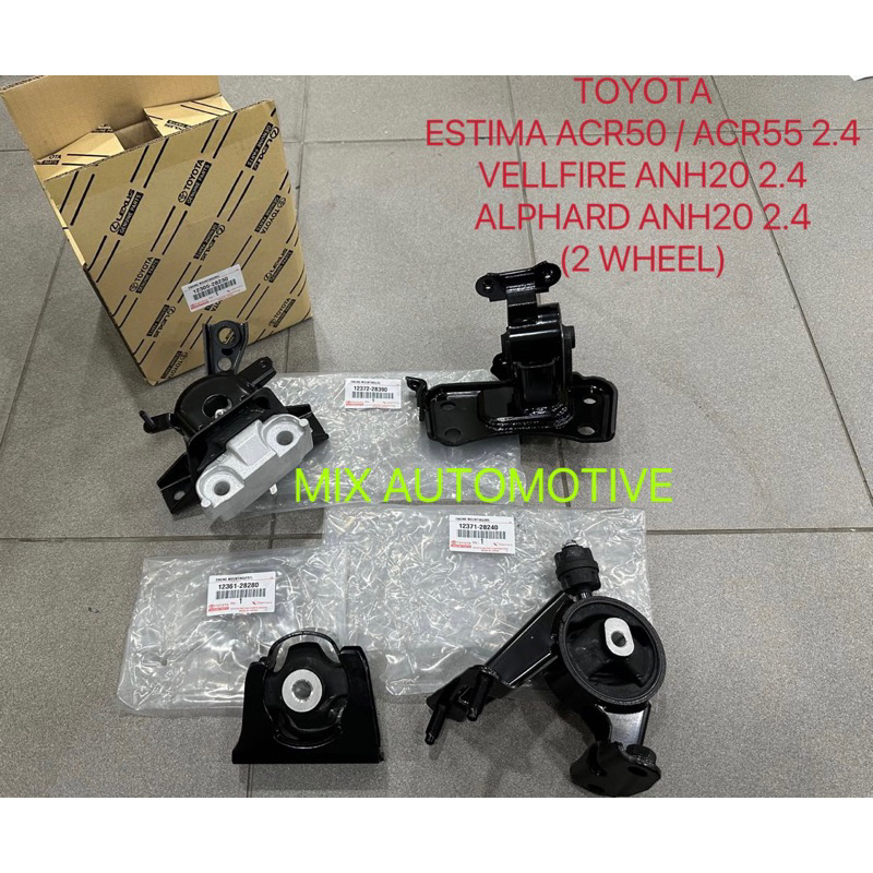 ( 100% ORIGINAL JAPAN ) TOYOTA ESTIMA ACR50 ACR55 2.4 VELLFIRE ANH20 2. ...