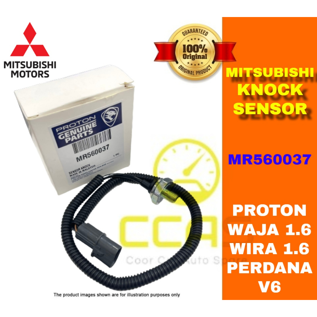 MR560037 KNOCK SENSOR Proton Waja-1.6 / Wira-1.6/ Perdana-V6 100% ...
