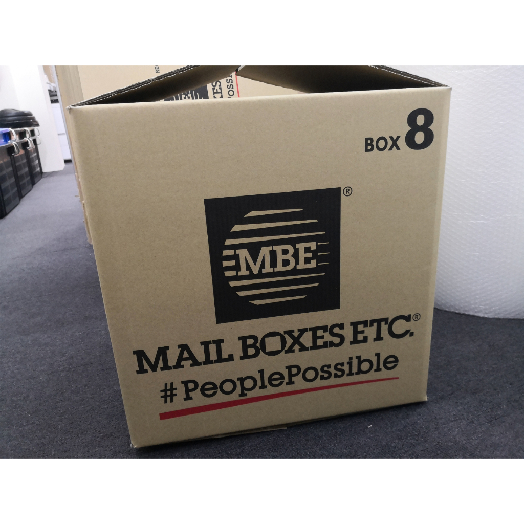MBE Box 8 Packaging Box Corrugated Carton Box | Shopee Malaysia
