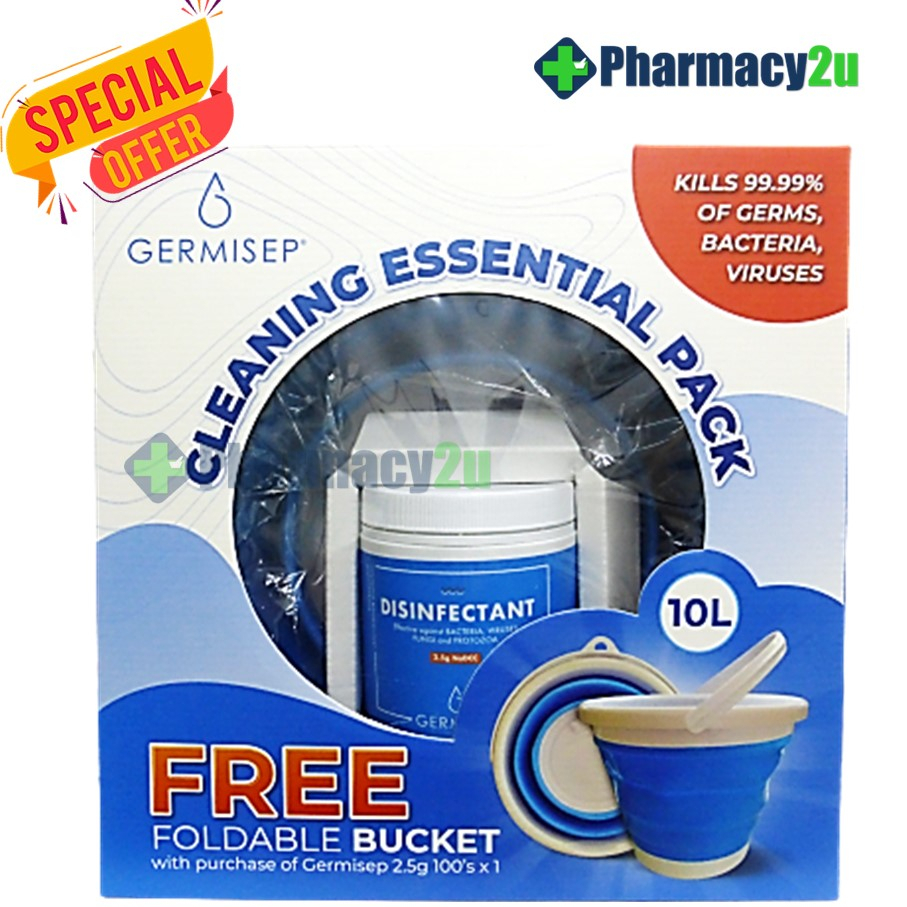 GERMISEP TABLET 2.5G 100S / 0.5G 500 EFFERVESCENT TAB DISINFECTANT ...