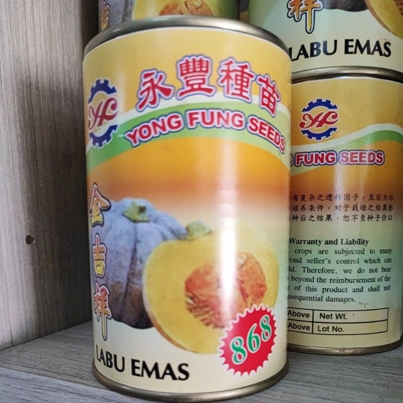 Labu Emas 868 200gm Yong Fung Seeds | Shopee Malaysia