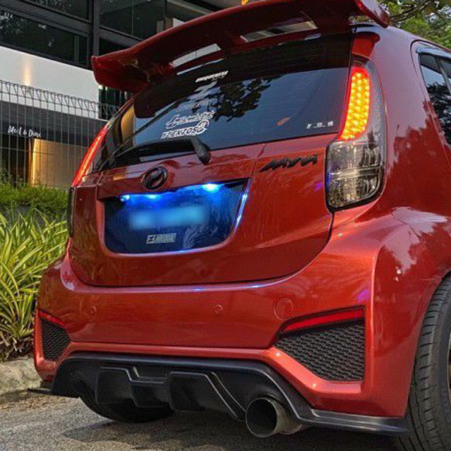 Perodua Myvi Icon Rear Diffuser PU ( Without Or Without Paint ) Lafiga ...