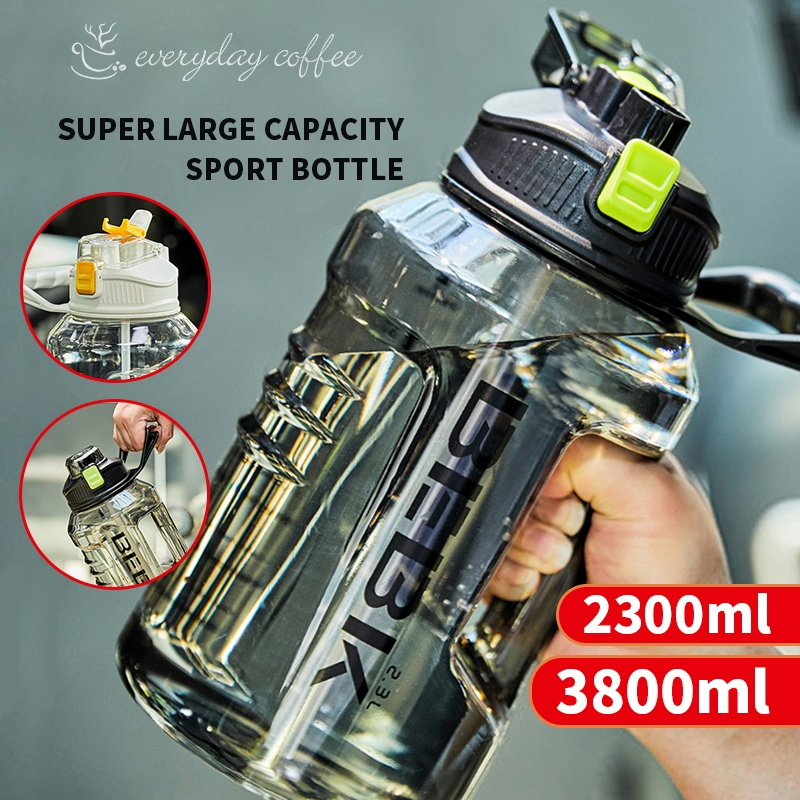 BEBK Large Capacity fitness plastic water bottle outdoor sports Bekas ...