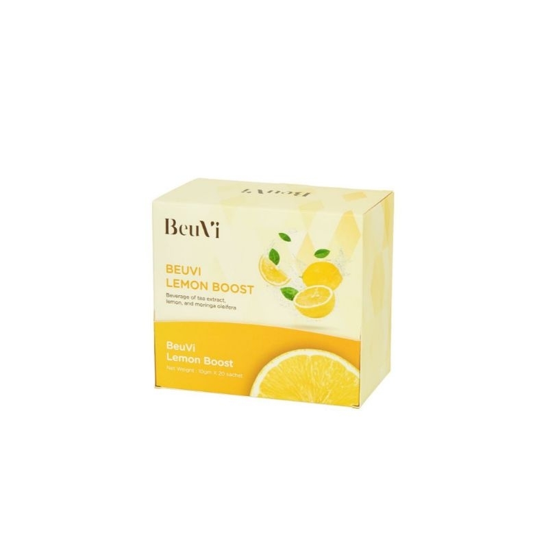 Beuvi Lemon boost 10g x 20 sachets per box | Shopee Malaysia