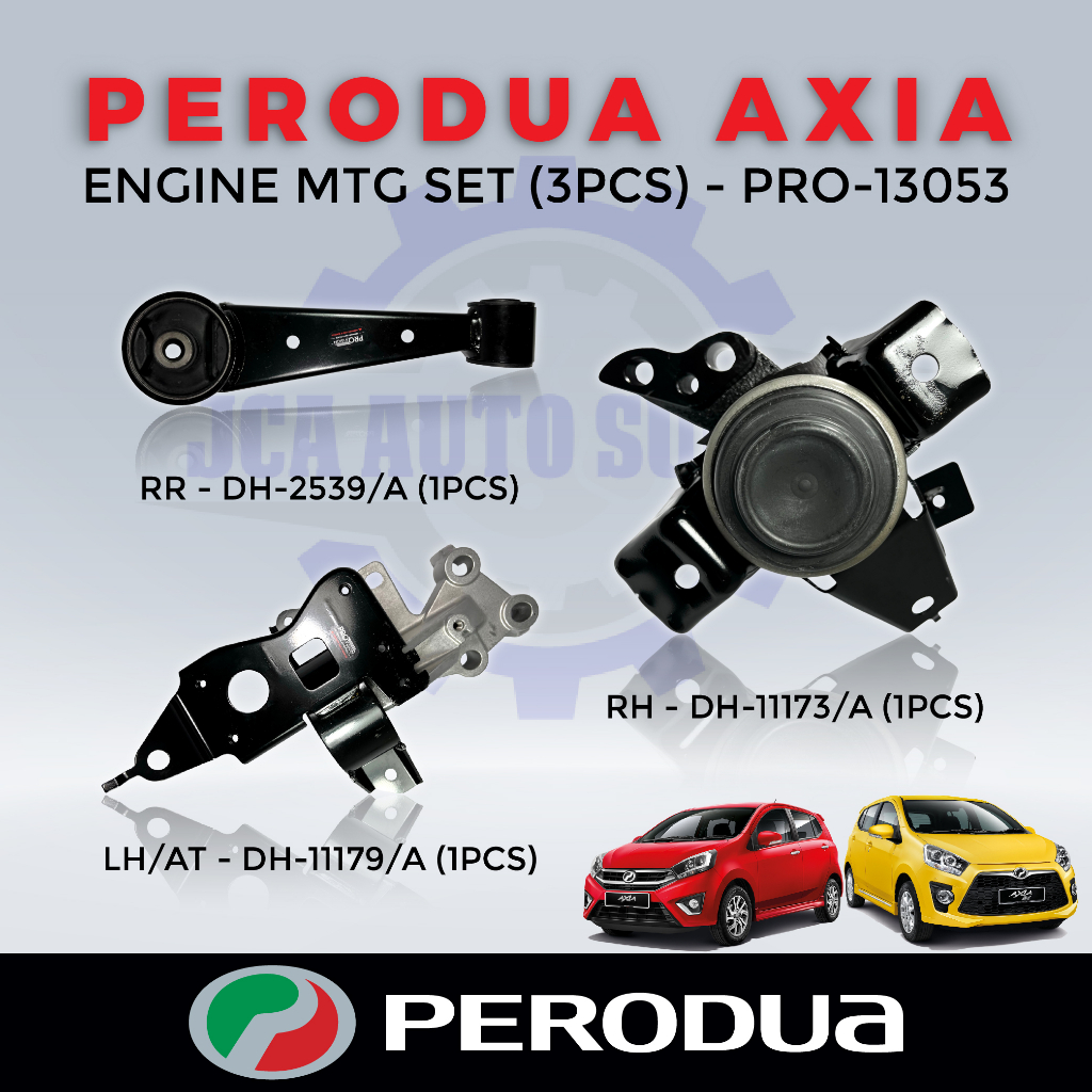 AXIA ENGINE MOUNTING SET (3PCS) | Shopee Malaysia
