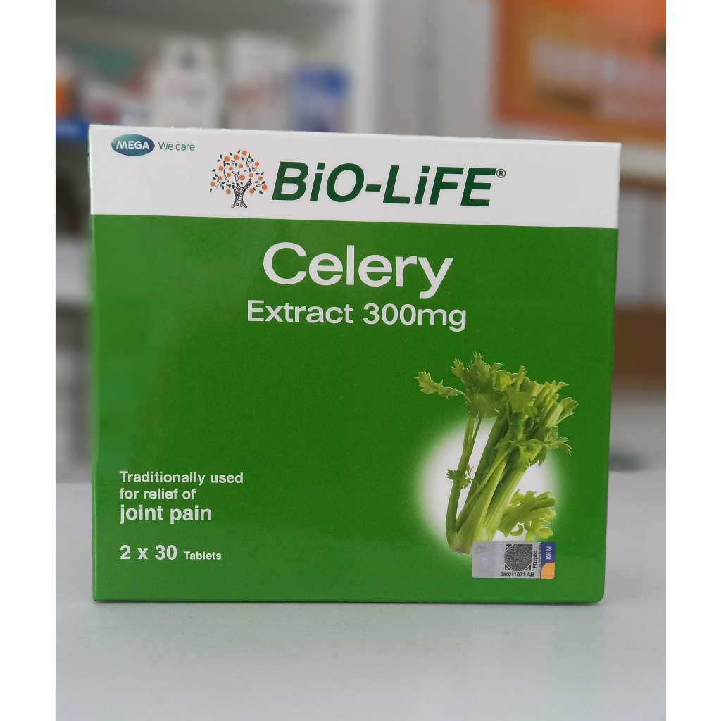 BIO-LIFE CELERY TWINPACK 2 X 30 TABLETS | Shopee Malaysia