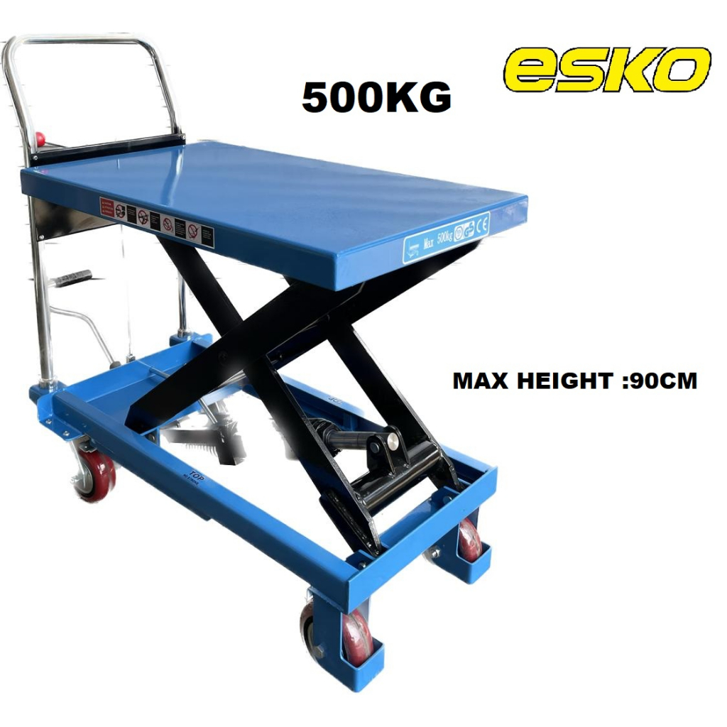 Hydraulic Table Truck Multi-function Lift Trolley - 500kg - Lifting ...