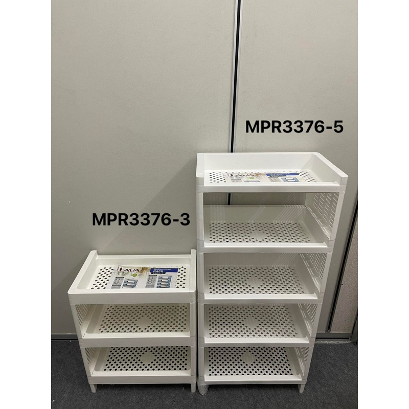 Lava MPR3376-3 MPR3376-5 3/5 Tier White Multipurpose Kitchen Clothes ...