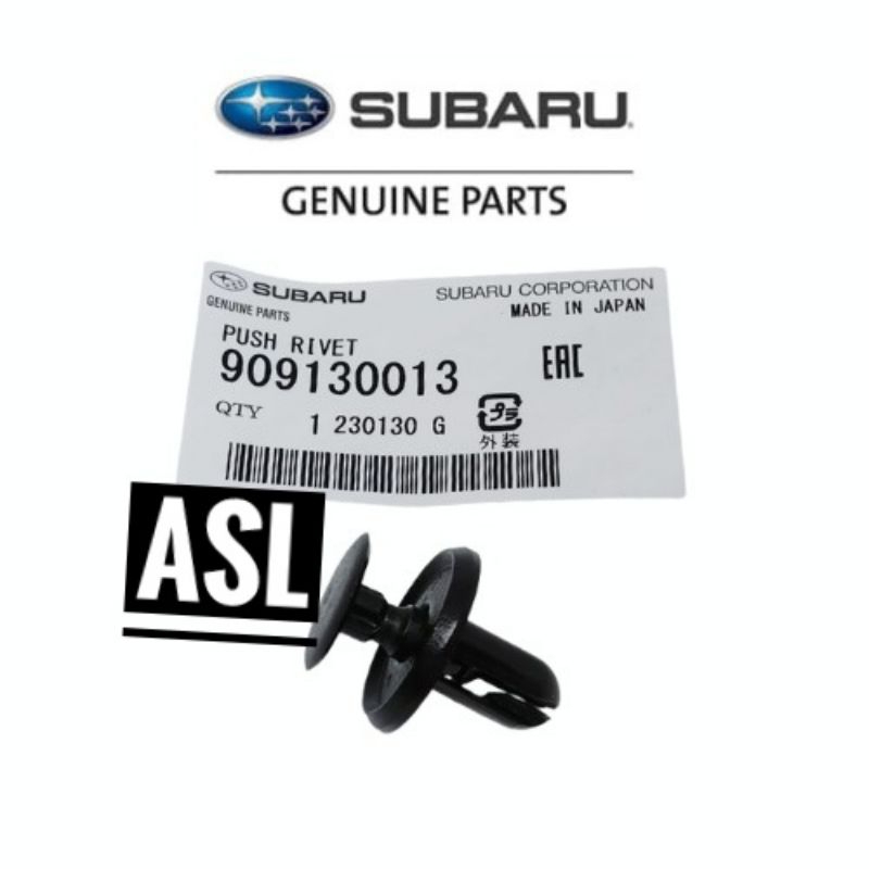 909130013 Genuine Subaru Clip BRZ Exiga XV Forester Impreza WRX STI ...