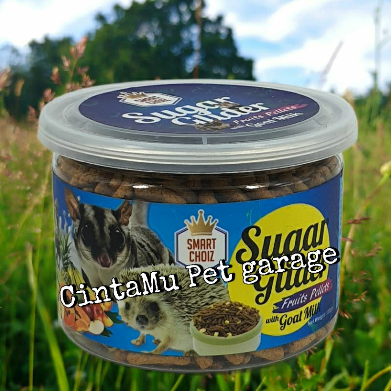 smart choice sugar glider fruits pellets goat milk 120g XHIB | Shopee ...