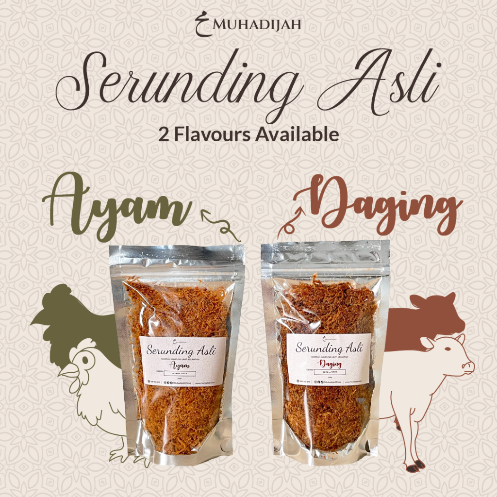Muhadijah Serunding Asli Kelantan- Serunding Daging, Serunding Ayam ...