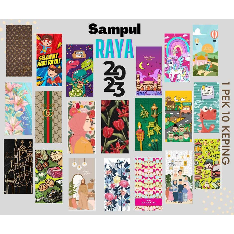 Sampul Raya 2023 Limited Design | Shopee Malaysia