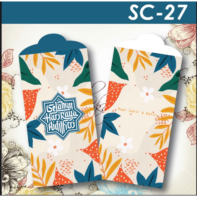 Sampul raya design terbaru 2024…‼️ 1pax =10 pcs | Shopee Malaysia