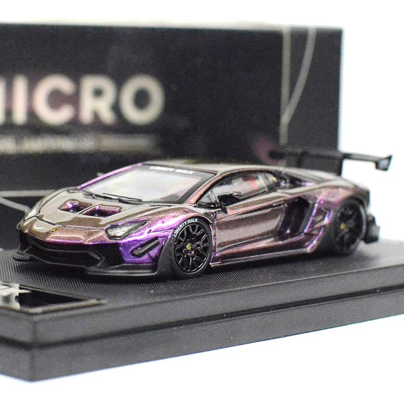 (NOT SEALED) TIME MICRO 1/64 LAMBORGHINI LP700 LBWK MAGIC PURPLE ...
