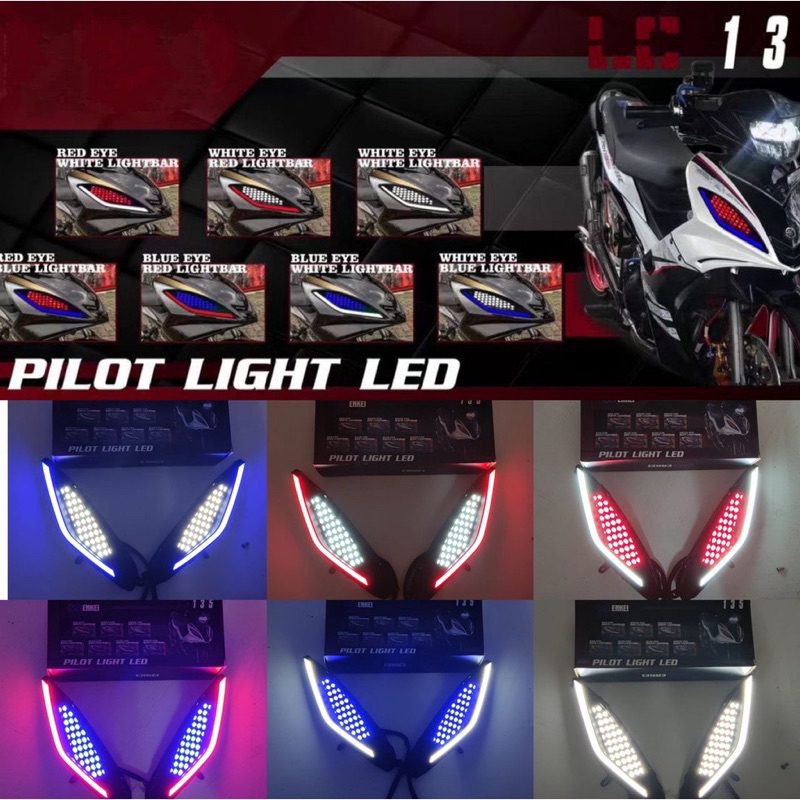 2022 NEW MODEL LC135 V1 MATA GABAN PILOT LAMP PILOTLAMP FRONT SIGNAL SIGNAL DEPAN ZHI.PAT ...