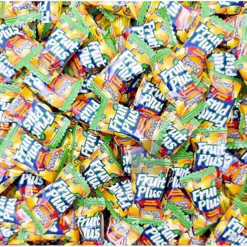 Fruit Plus Orange Chewy Candy Gula-Gula Oren | Shopee Malaysia